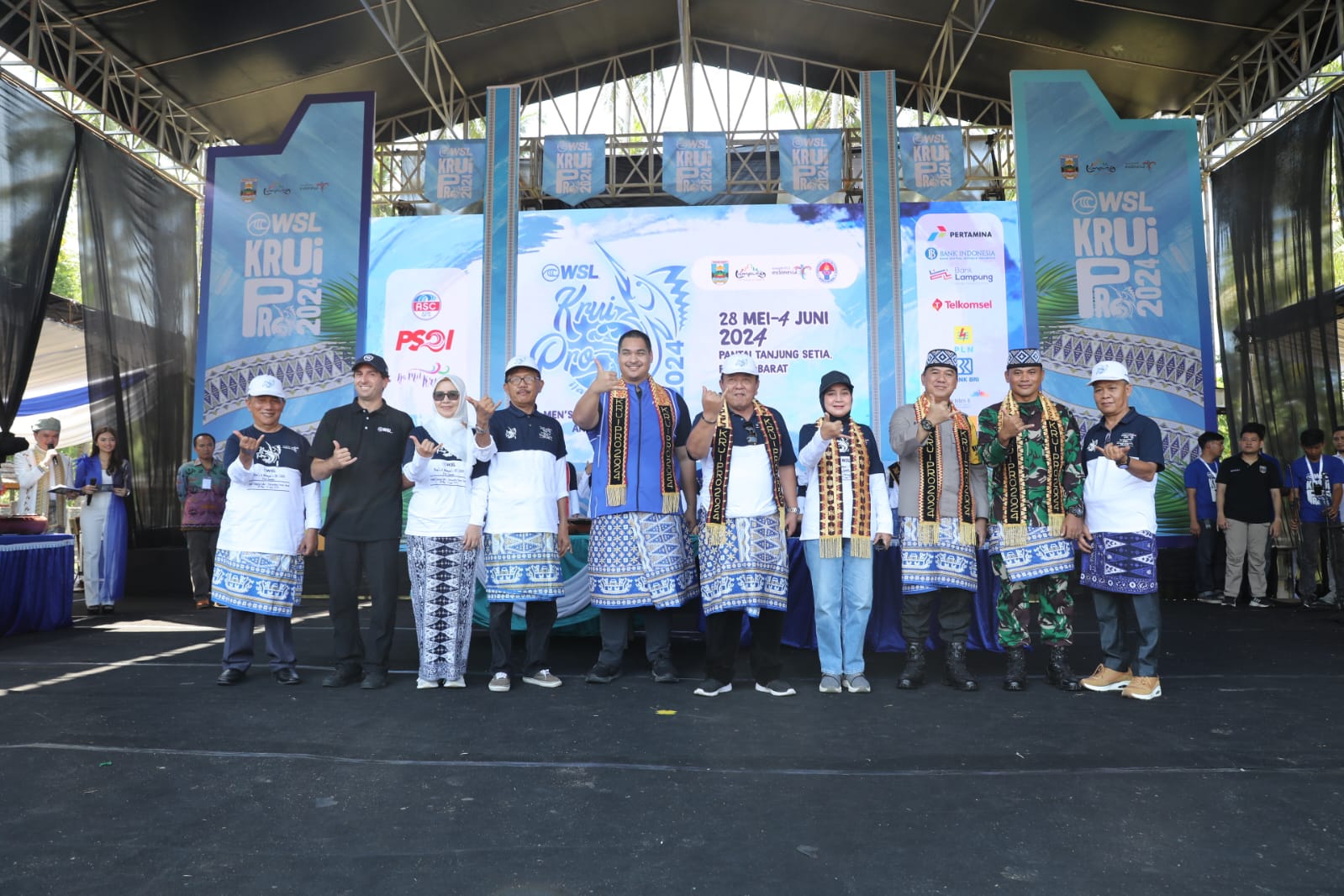 Liga Selacar Dunia 2024 yang Diikuti 20 Negara Resmi Dibuka, Menpora dan Gubernur Arinal ...