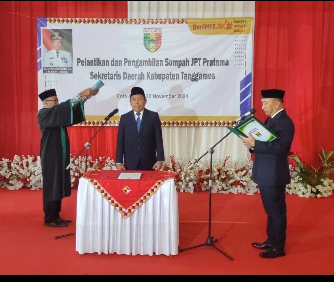 Suaidi Resmi Dilantik Sebagai Sekretaris Daerah Tanggamus - Gantanews Suaidi Resmi Dilantik Sebagai Sekretaris Daerah Tanggamus - Gantanews